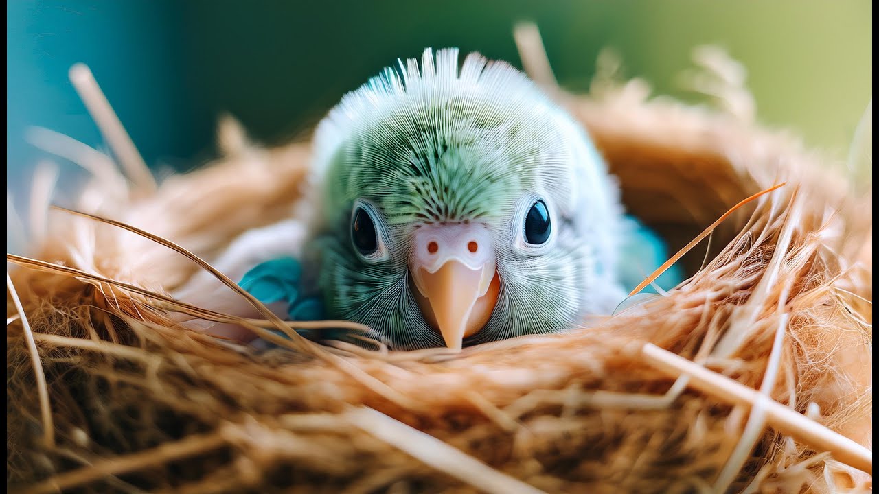 Welcome to the World, Baby Parrot! | Adorable Newborn Bird | Totu TV ...