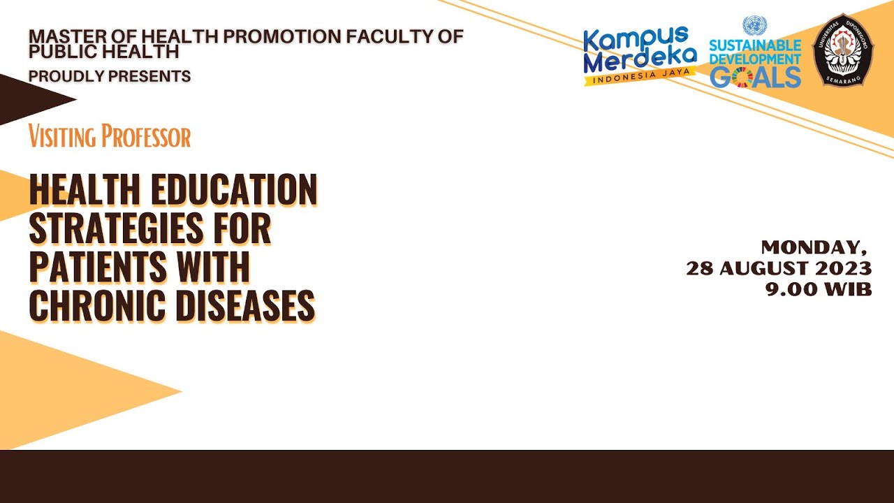 Health Education Strategies for Patients With Chronic Diseases - YouTube
