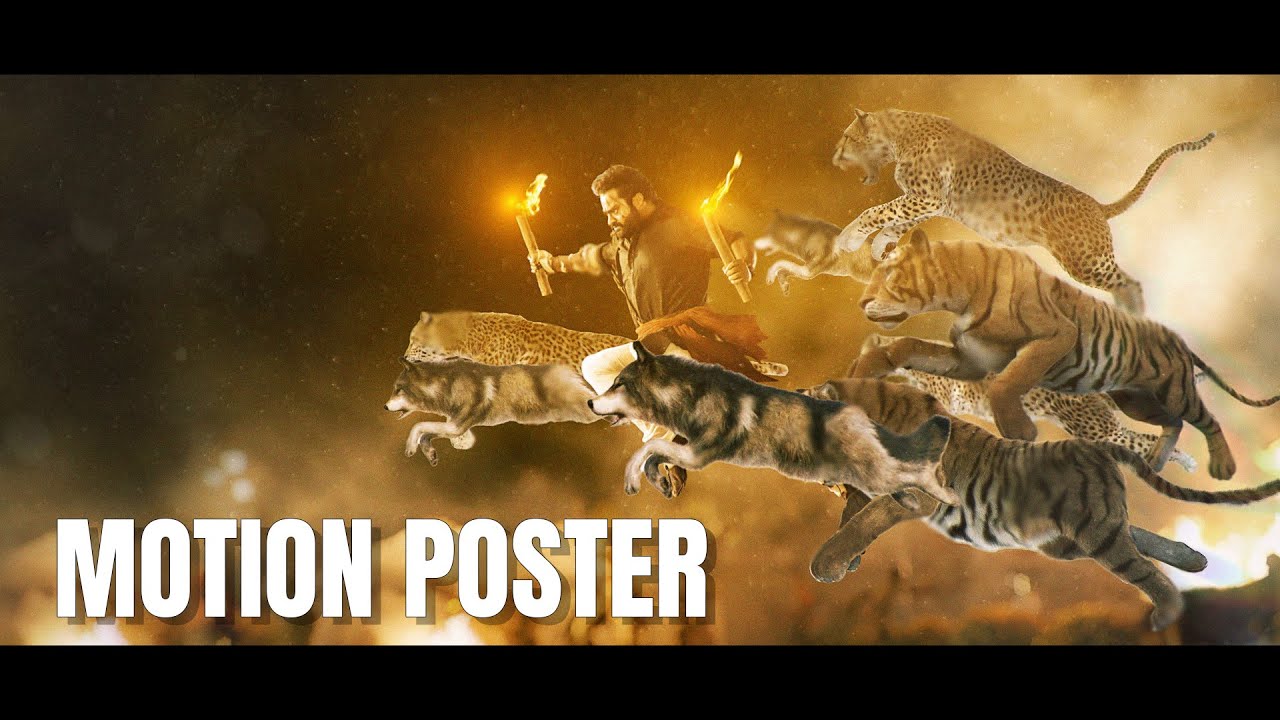 RRR Bheem Entry Scene 🔥 I Recreated I Motion Poster I After Effects ...