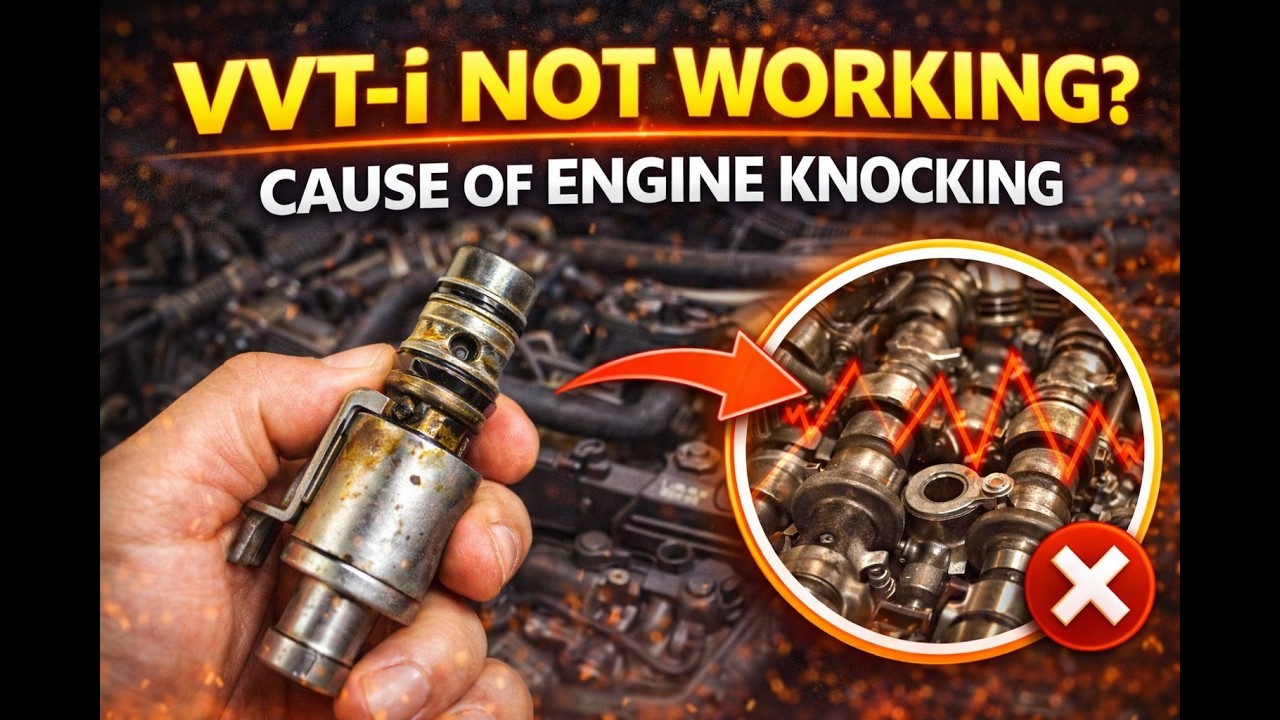 Toyota VVT-i System Explained. Why do I hear knocking noise when I ...