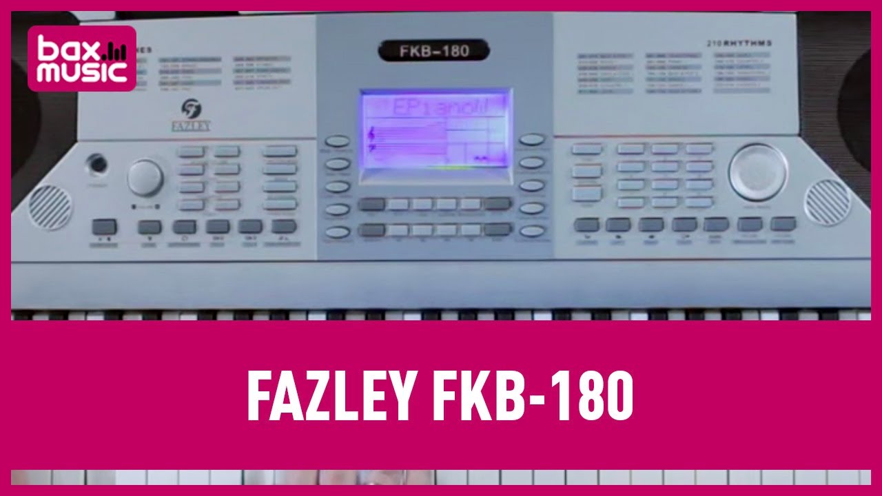 Fazley FKB-180 Keyboard | Review - YouTube