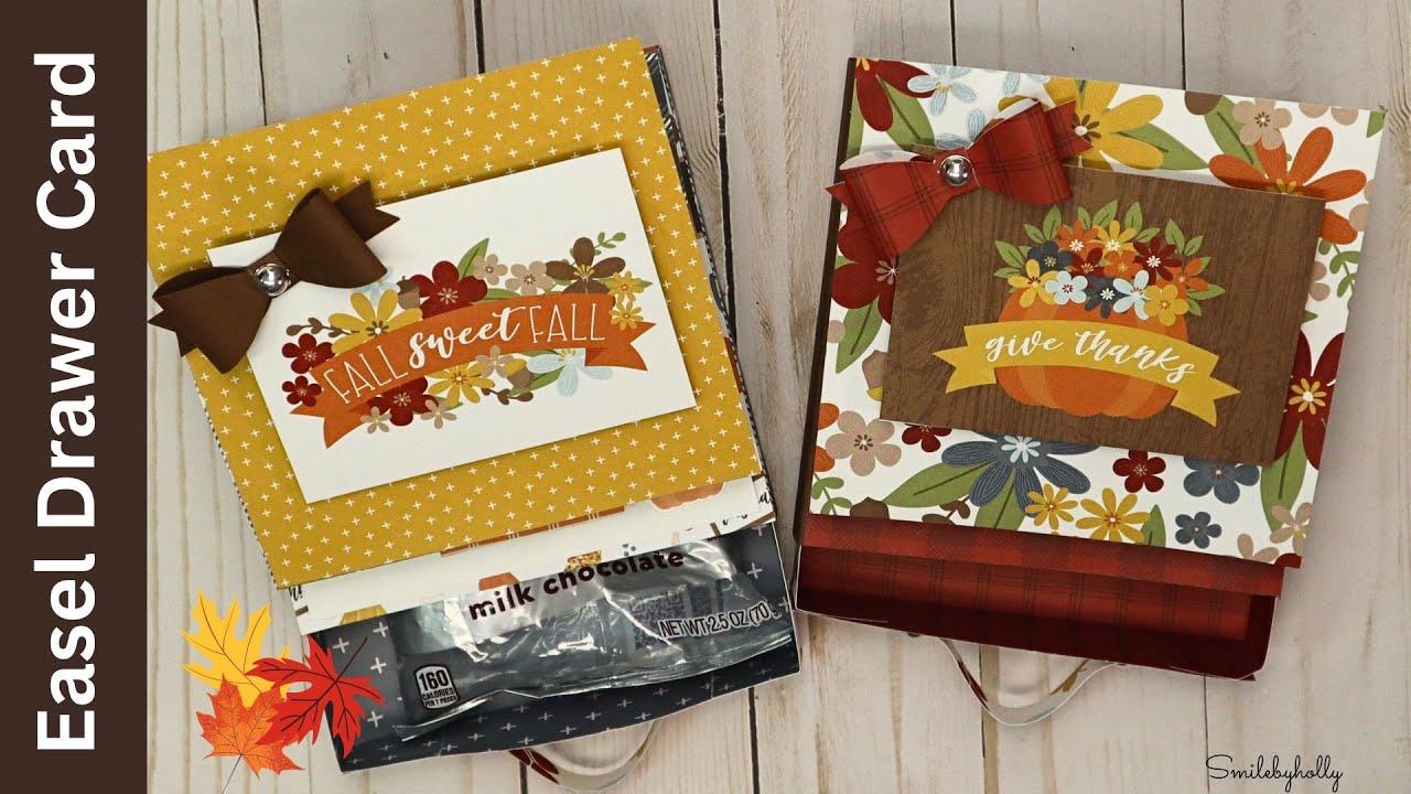 Easel Card Tutorial- That Will CHANGE Your DIY Game - YouTube