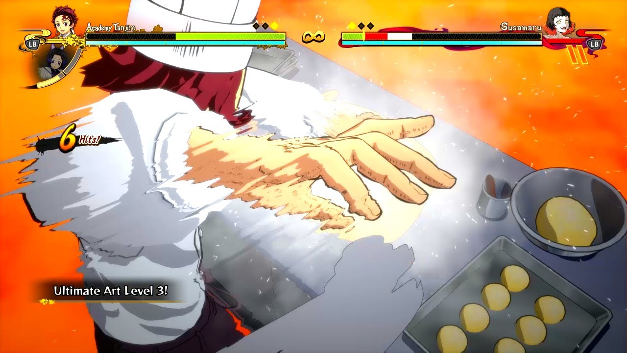 Academy TANJIRO vs SUSAMARU (Hardest Difficulty) Demon Slayer PC - YouTube