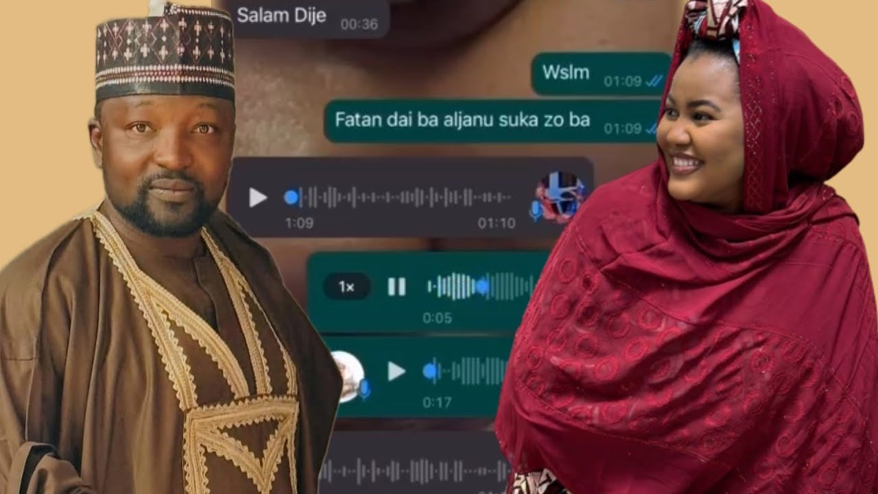 Allah Sarki hirar Hadiza Gabon da Marigayi El Mu'az mai ban dariya ...