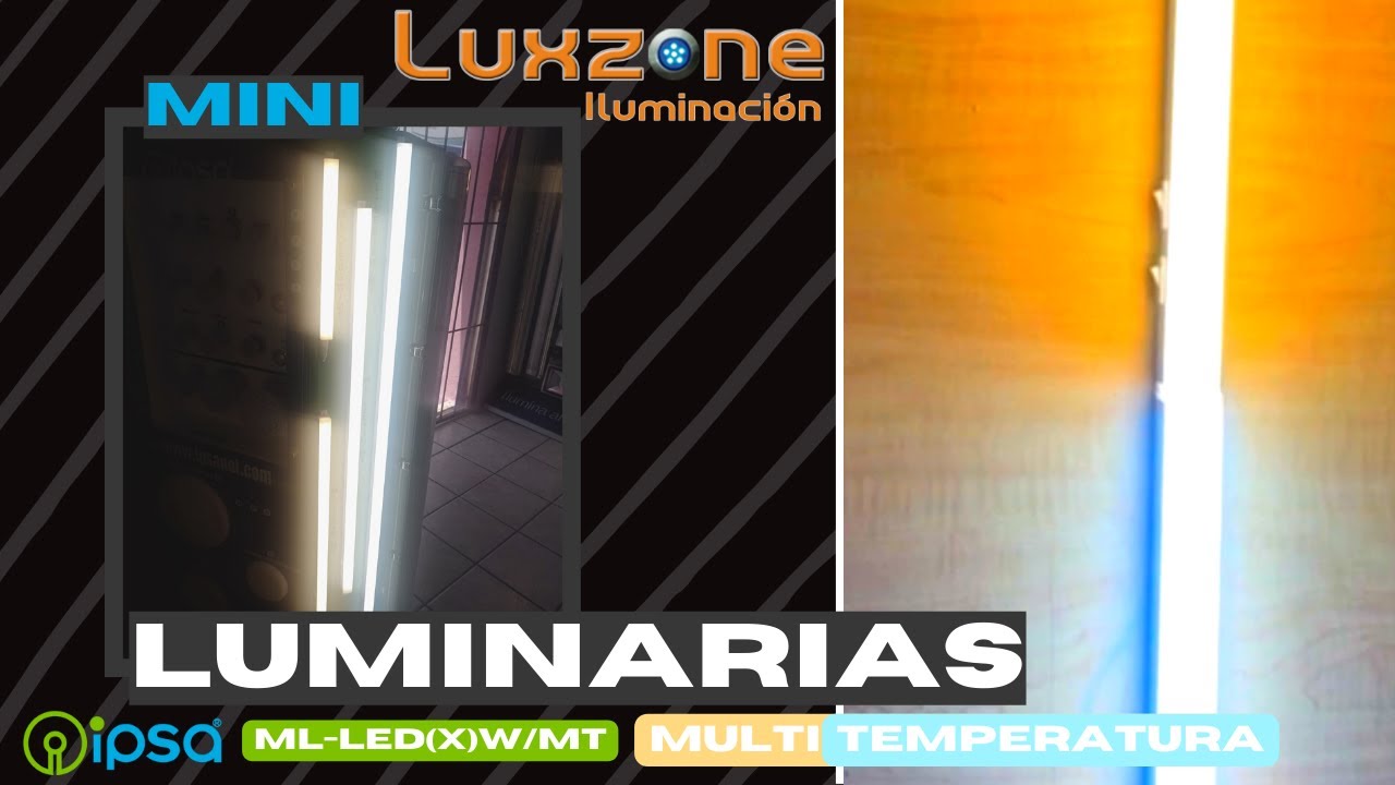 Mini Luminarias LED con Switch Multi-Temperatura (Cálida-Neutra-Fría ...
