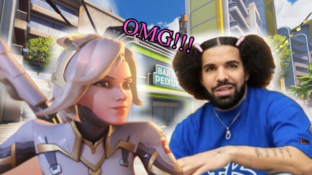We met Drake in Overwatch!!!!! - YouTube