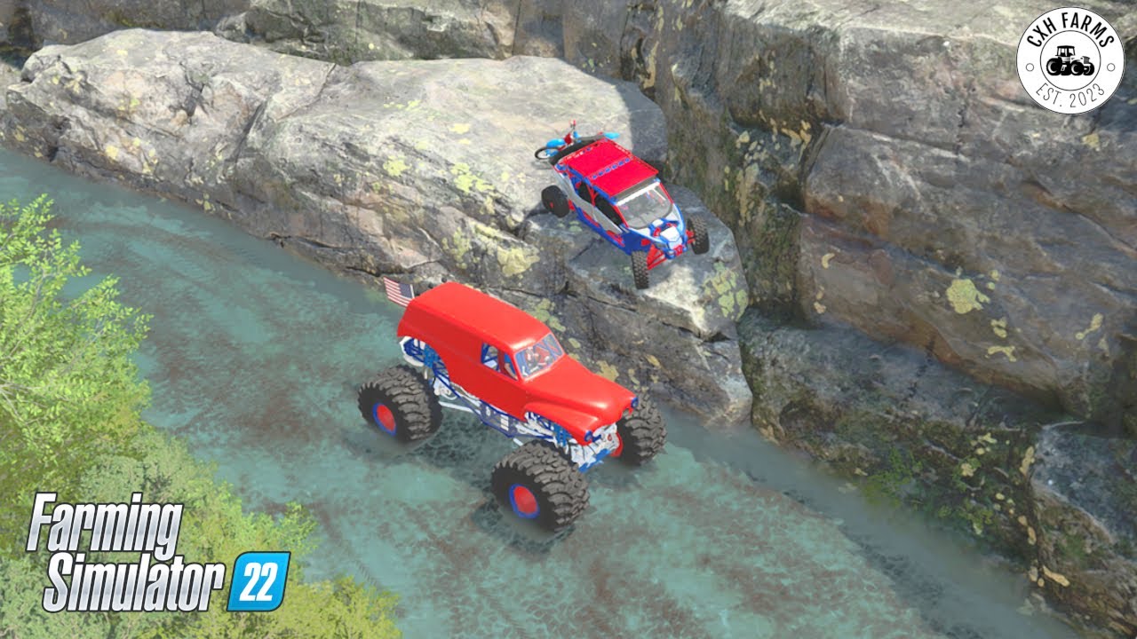 JULY 4TH MUDDING AND CAMPING!!! | Exploring Cave Systems | FS22 - YouTube