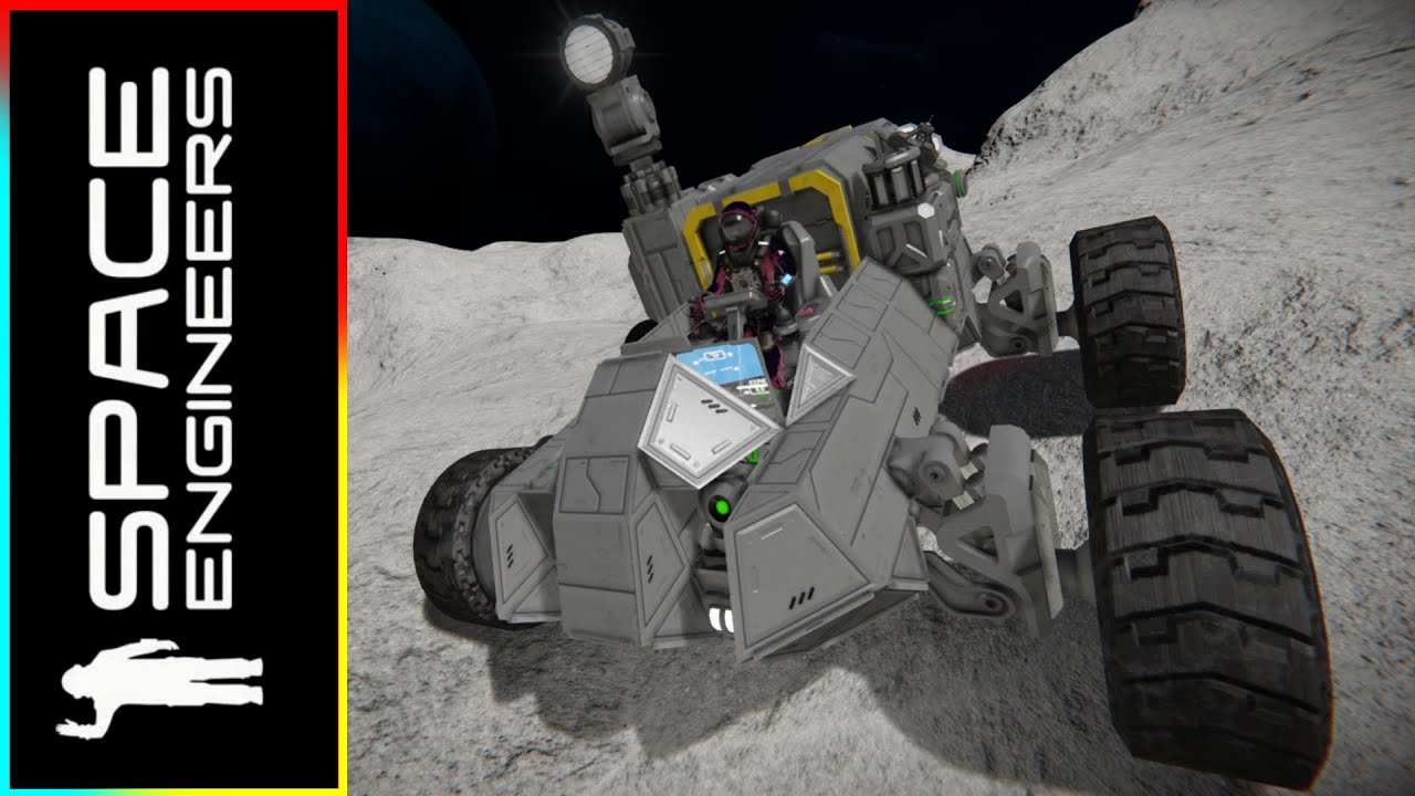 The Lunar Scooter - Space Engineers - YouTube