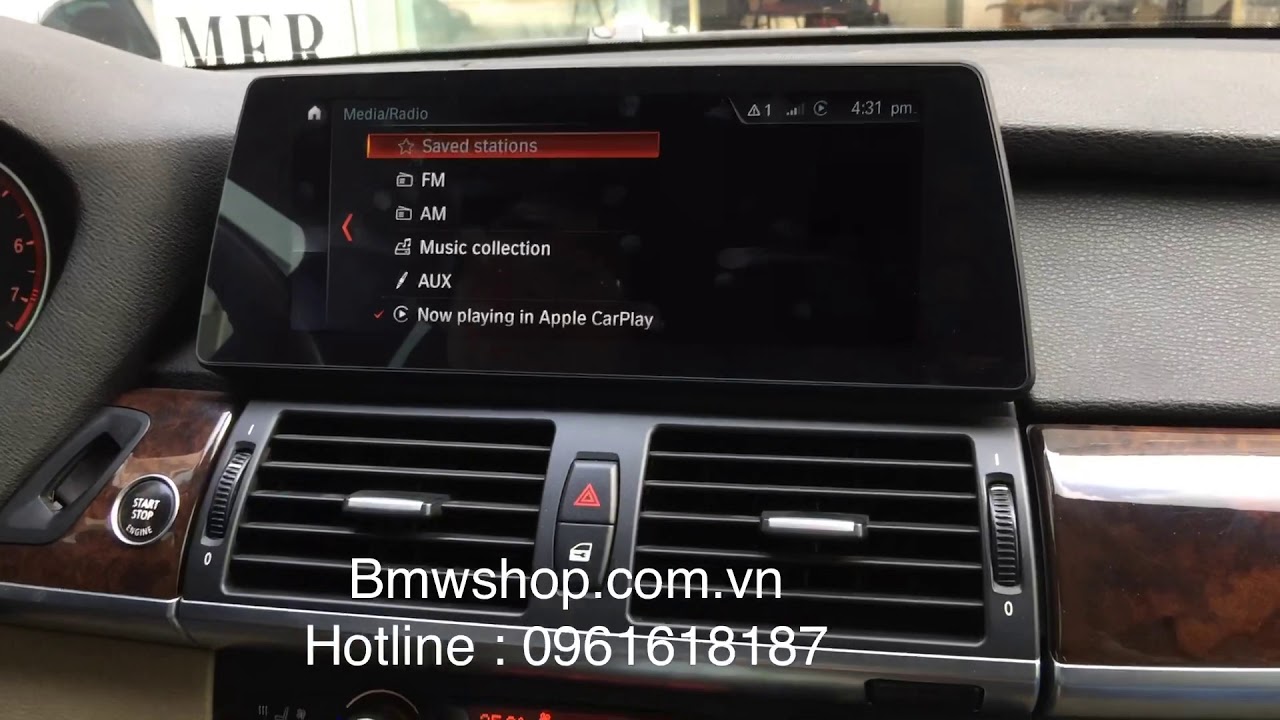 Retrofit nbtevo touch for bmw E70 E71 - YouTube