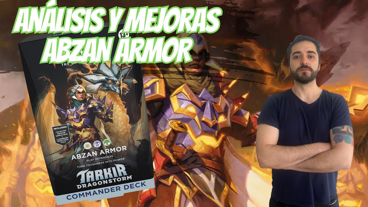 Precons Tarkir Dragonstorm | Abzan Armor | MTG Commander en Español ...