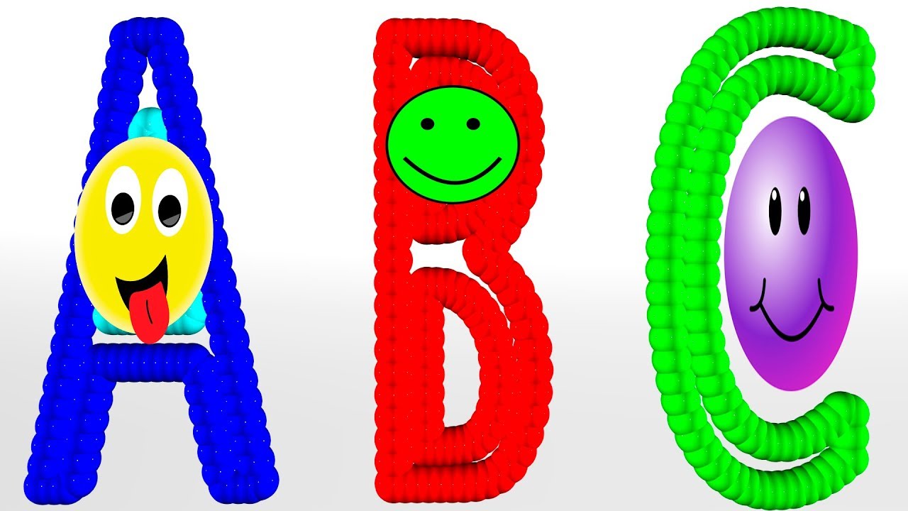 The Apfhabet 3D Cartoon ADC for Kids to Learn How to Spell and Draw ...