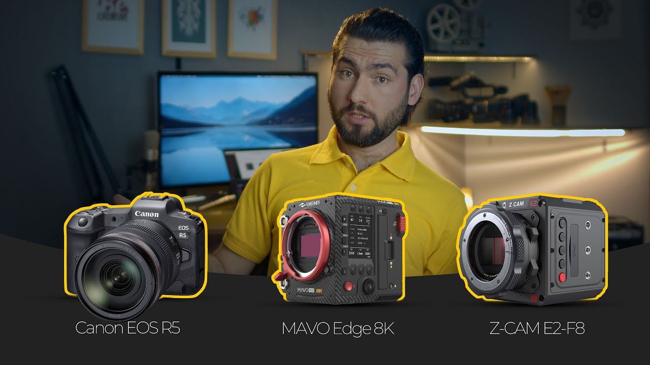 Full Frame 8K Cinema Cameras in 2021: Canon EOS R5 | MAVO Edge 8K | Z ...