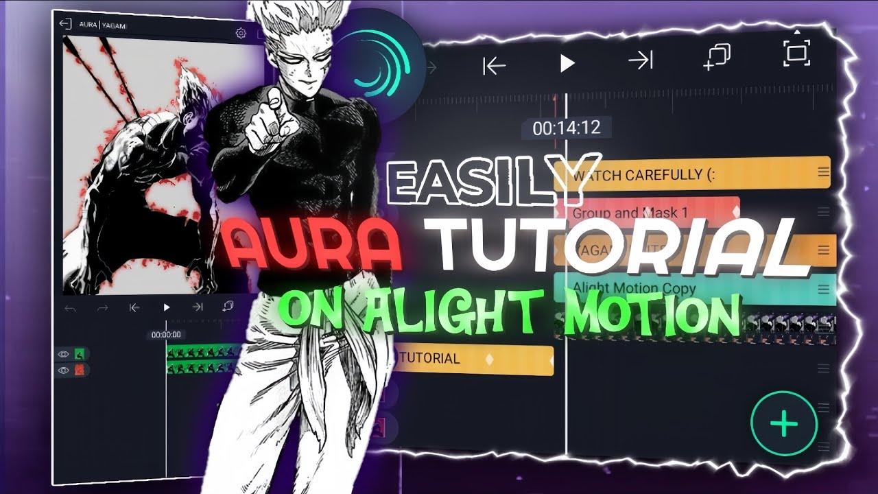 Aura Effect - Tutorial on "Alight Motion" 🤩 - YouTube