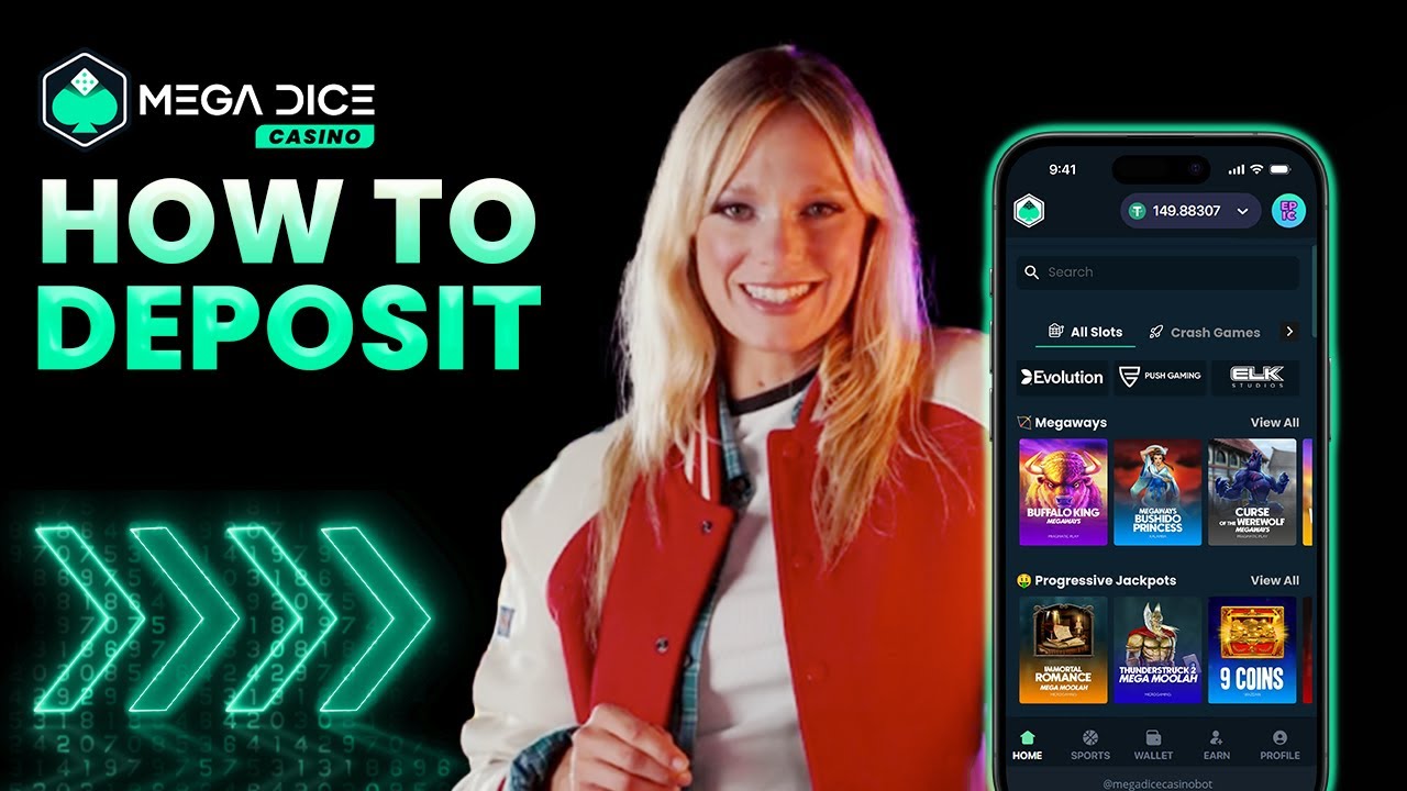 How to Deposit at Mega Dice Casino | Step-by-Step Guide - YouTube