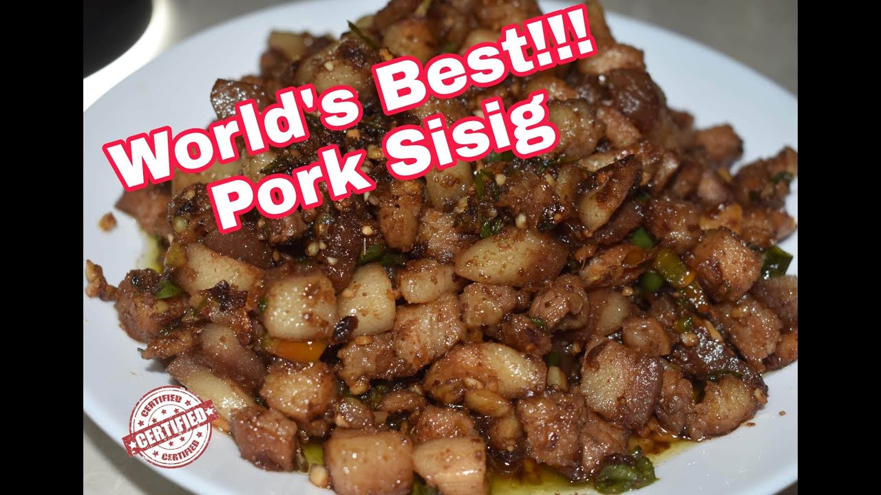 "Are You Ready for the World's Best Pork Sisig?" - YouTube