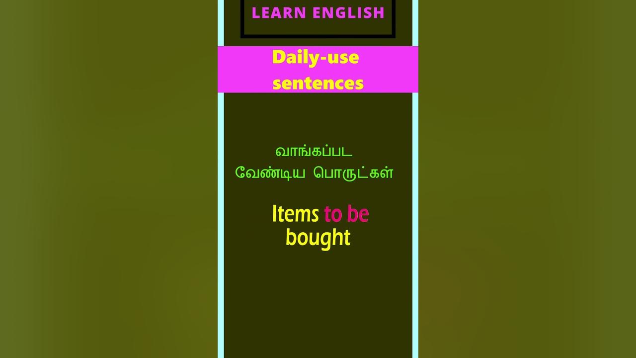 Learn English With Tamil Meaning Sentences Daily Usage Sentences learn-english-with-tamil-meaning-sentences-daily-usage-sentences