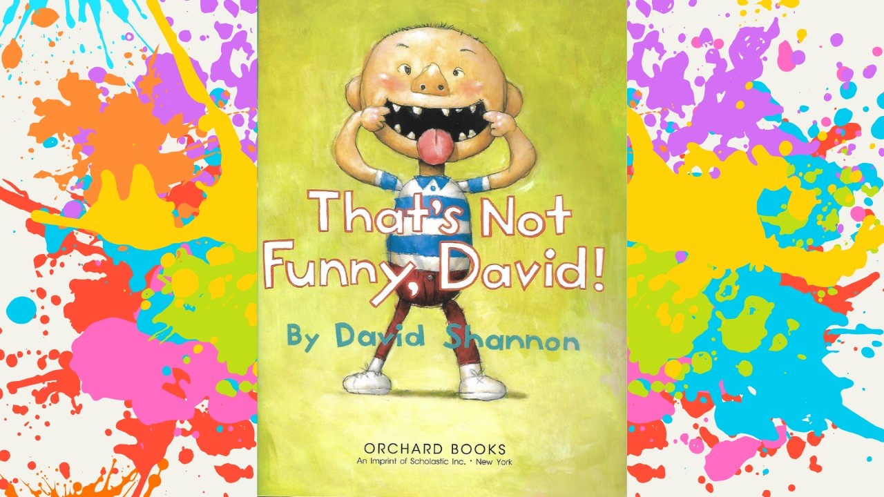 That's Not Funny, David!- Read aloud for kids - YouTube