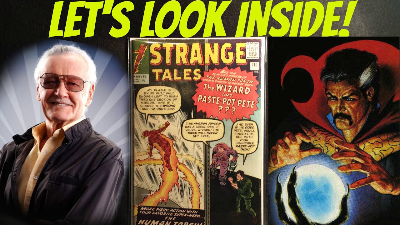 Original 1963 Strange Tales #110 Comic-1st Doctor Strange/ Let's Look ...