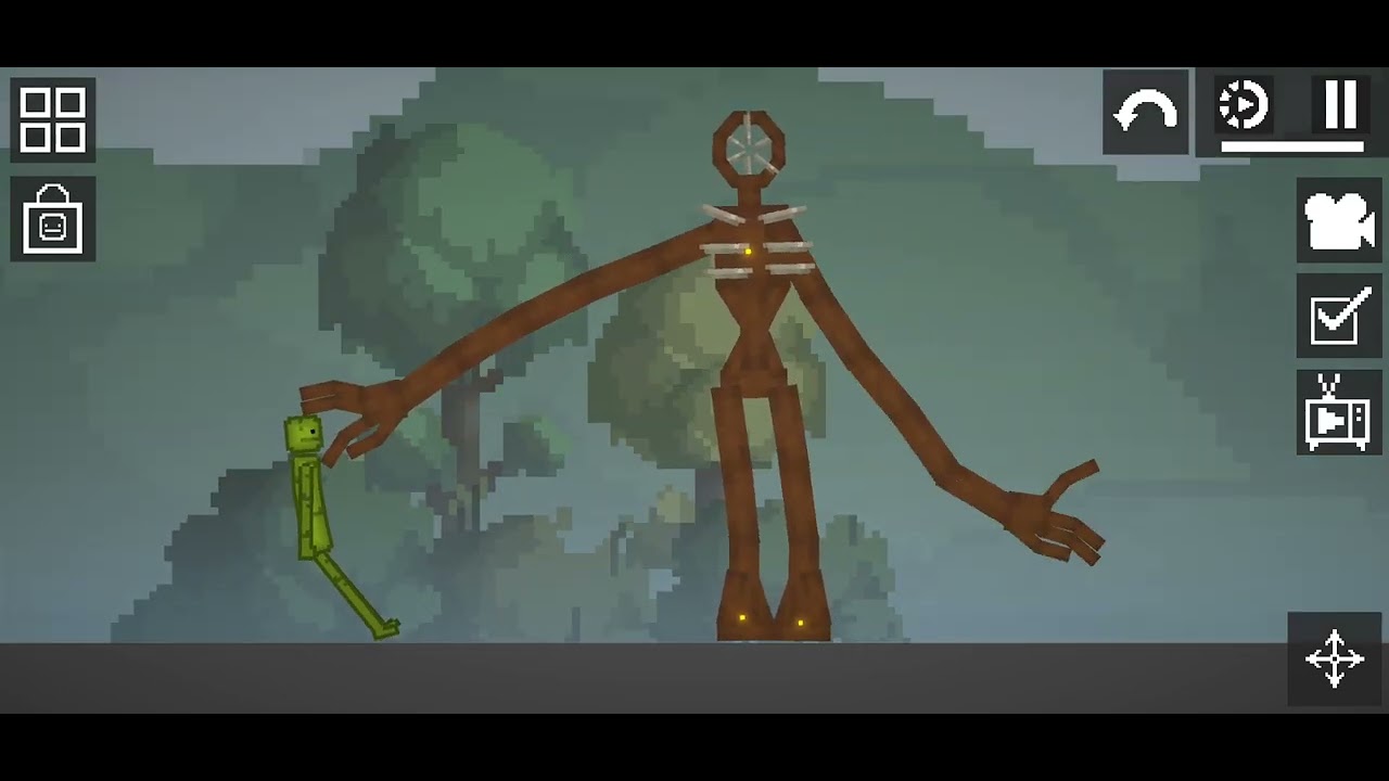 figure in melon sandbox - YouTube