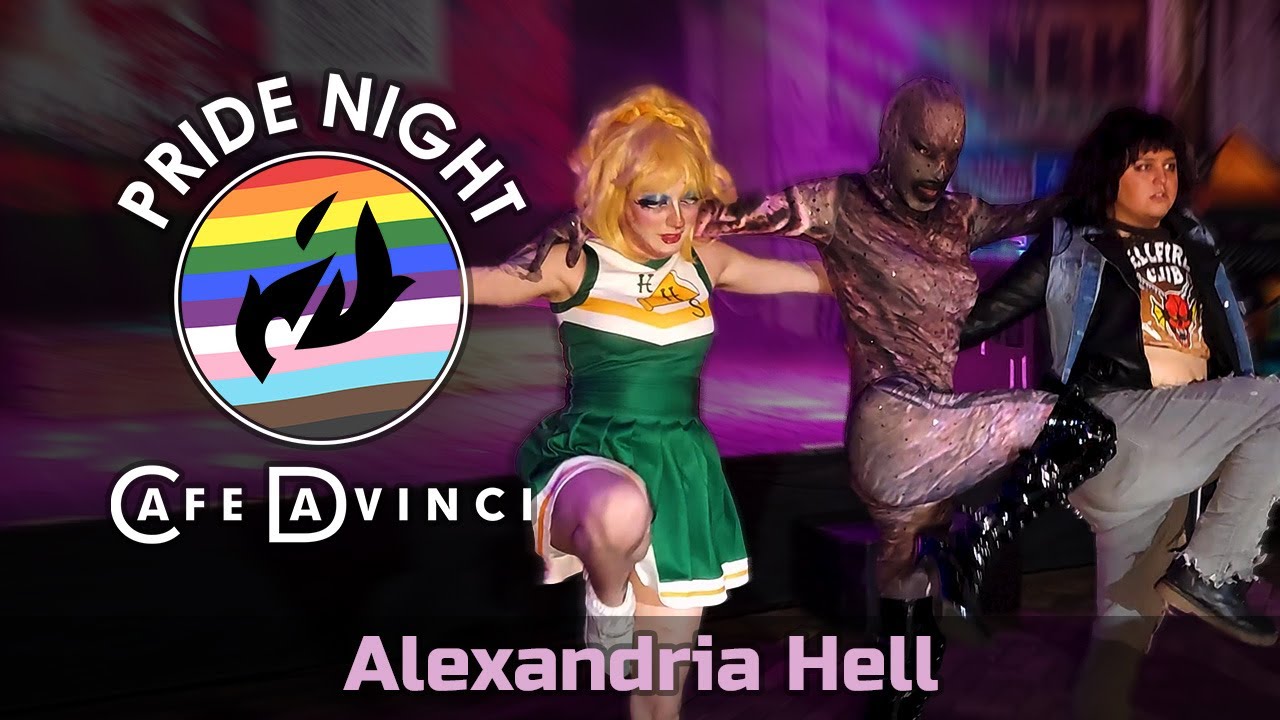 Alexandria Hell | Pride Night at DaVinci Drag Show | 10/31/2023 - YouTube