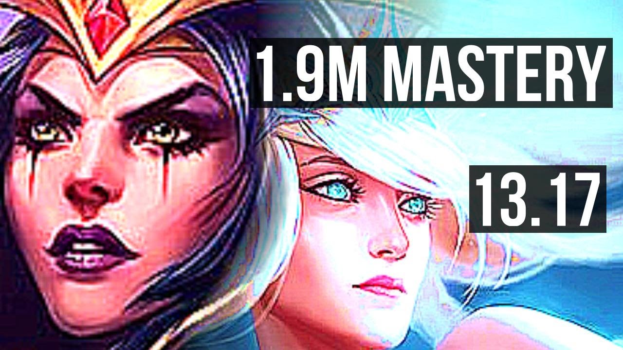 LEBLANC & Samira vs JANNA & Ezreal (SUP) | 1.9M mastery, 18/3/13, Legendary | EUW Diamond | 13. ...