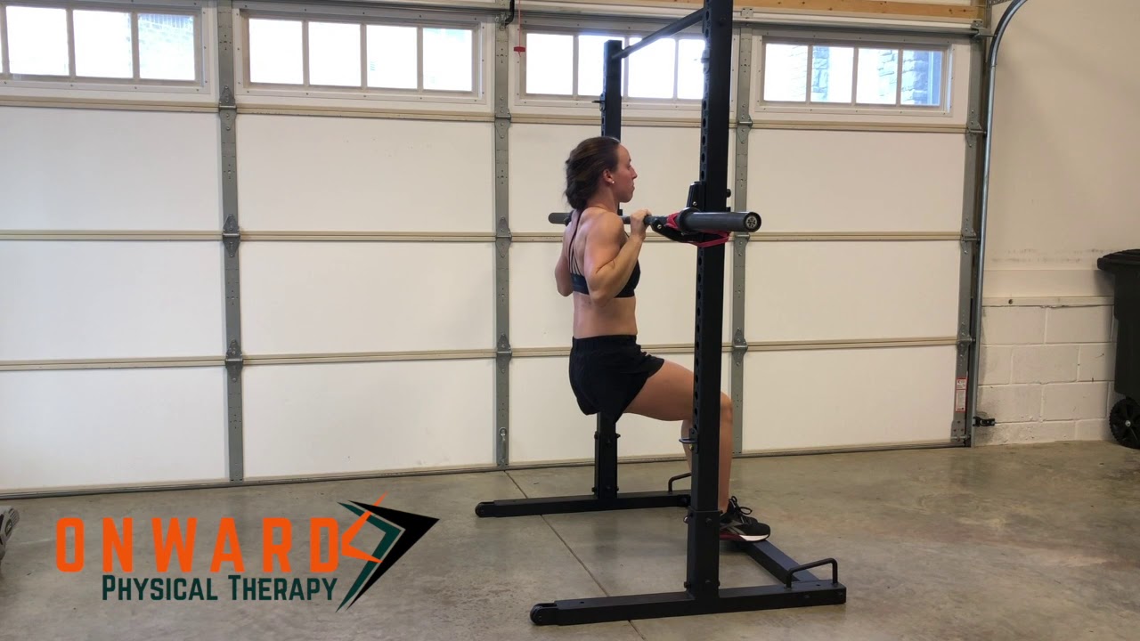 Leg Assisted Pull Ups Youtube