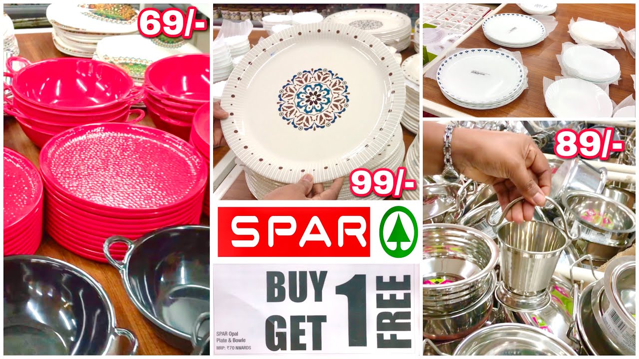 SPAR HyperMarket Best Offers On Melamine, Stainless Steel, Aluminium ...