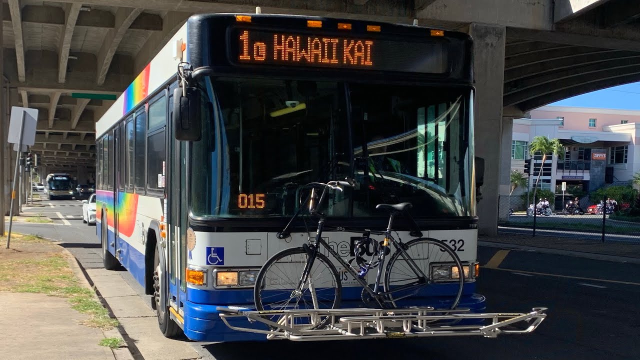 Honolulu TheBus Route 1L-Hawaii Kai-Limited Stops Bus #532 - YouTube