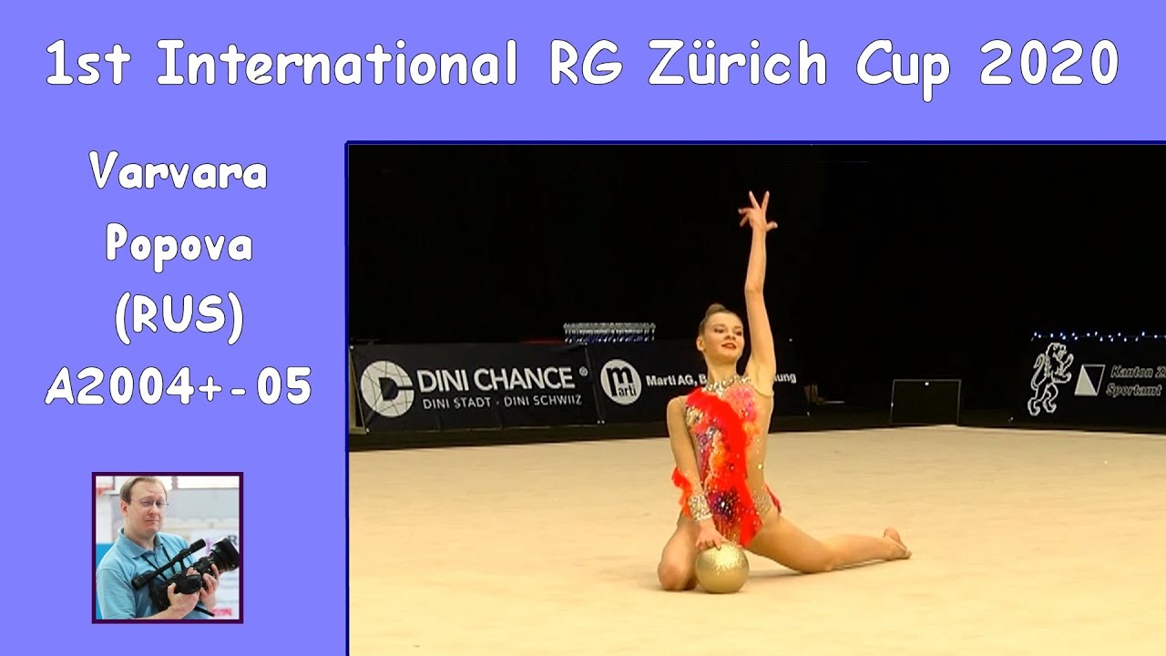 Varvara Popova (RUS) - A2004 05 - RG Zuerich Cup 2020 - YouTube