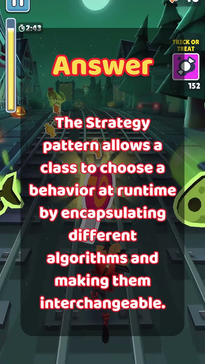 Oopconcepts Techinterview Coding What Is The Strategy Pattern In Oop Interview Youtube