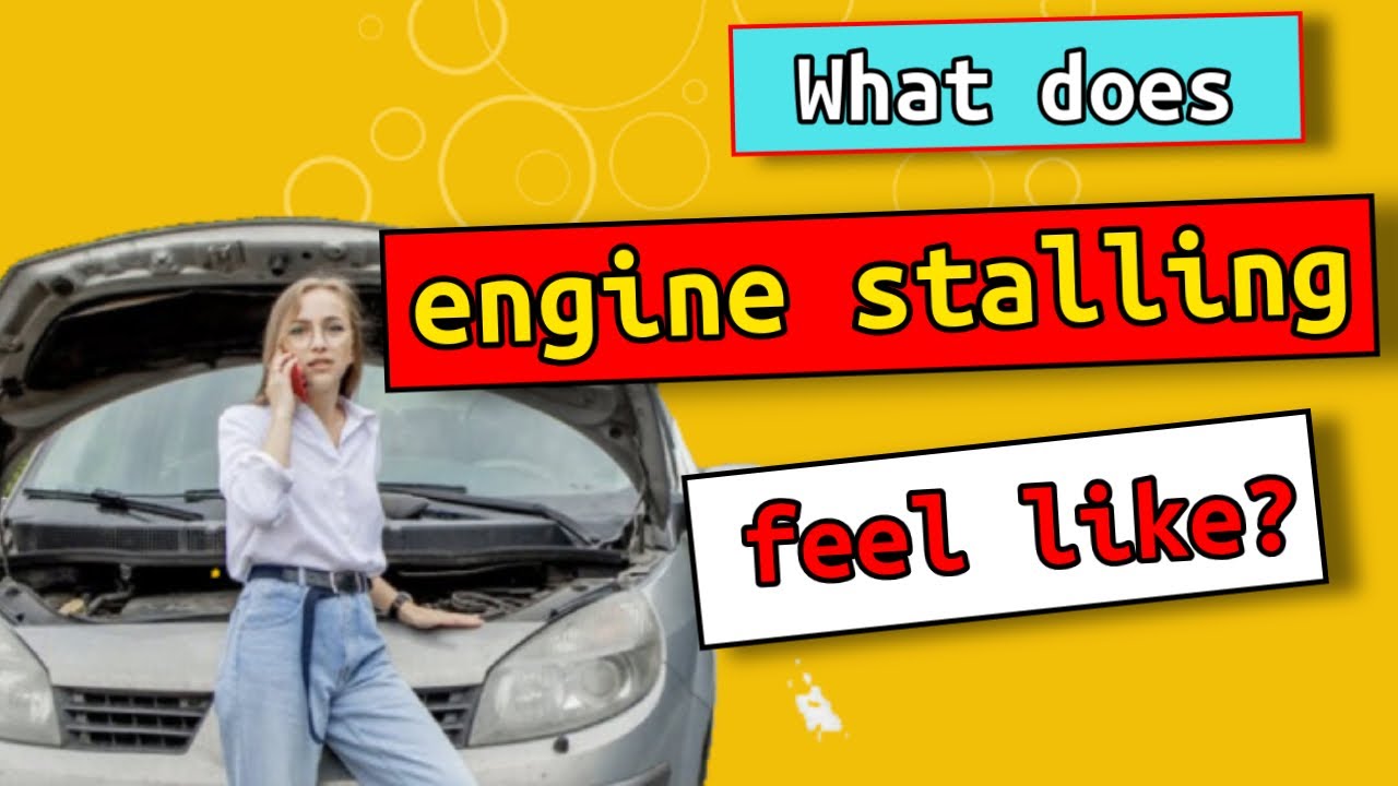 What does engine stalling feel like? - YouTube