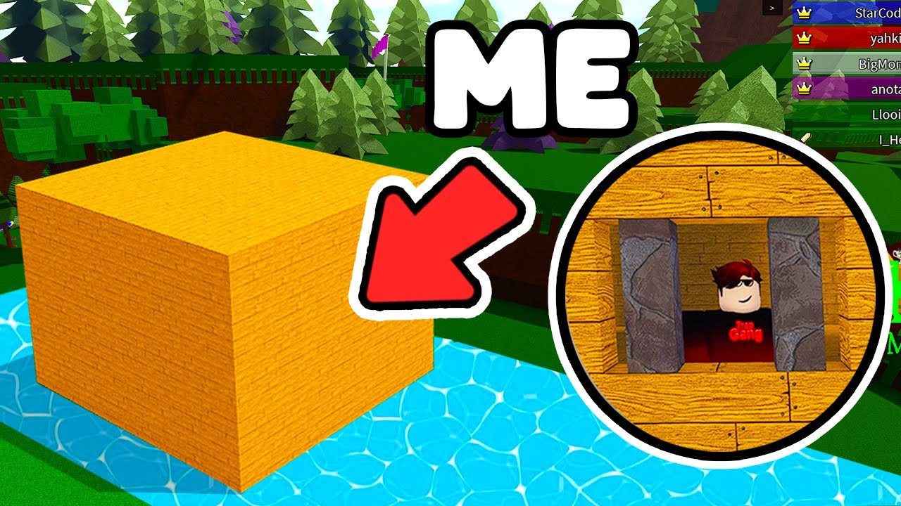 TRAPPED Inside LARGEST CUBE In Roblox Build a Boat... - YouTube