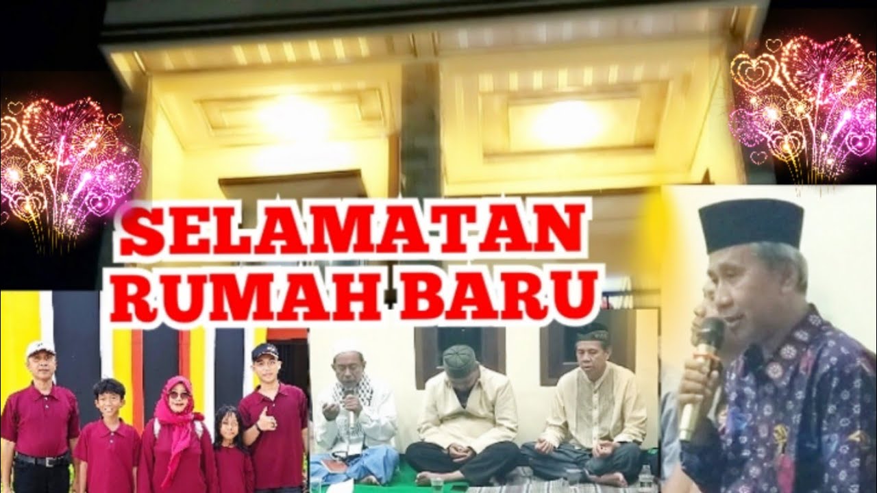 Selamatan Rumah Baru Bapak Ahmad Yusuf, S.Pd/Ibu Effa Kusmiyantika, S ...