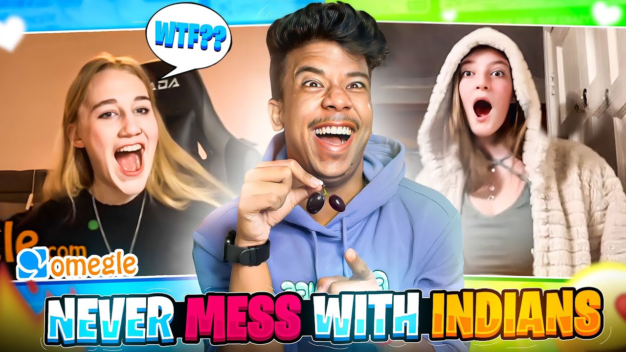 NEVER MESS WITH INDIANS ON OMEGLE 😂 | RAMESH MAITY - YouTube