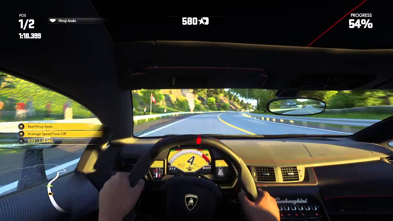 DRIVECLUB - Lamborghini DLC - Lamborghini Veneno Cockpit View - YouTube