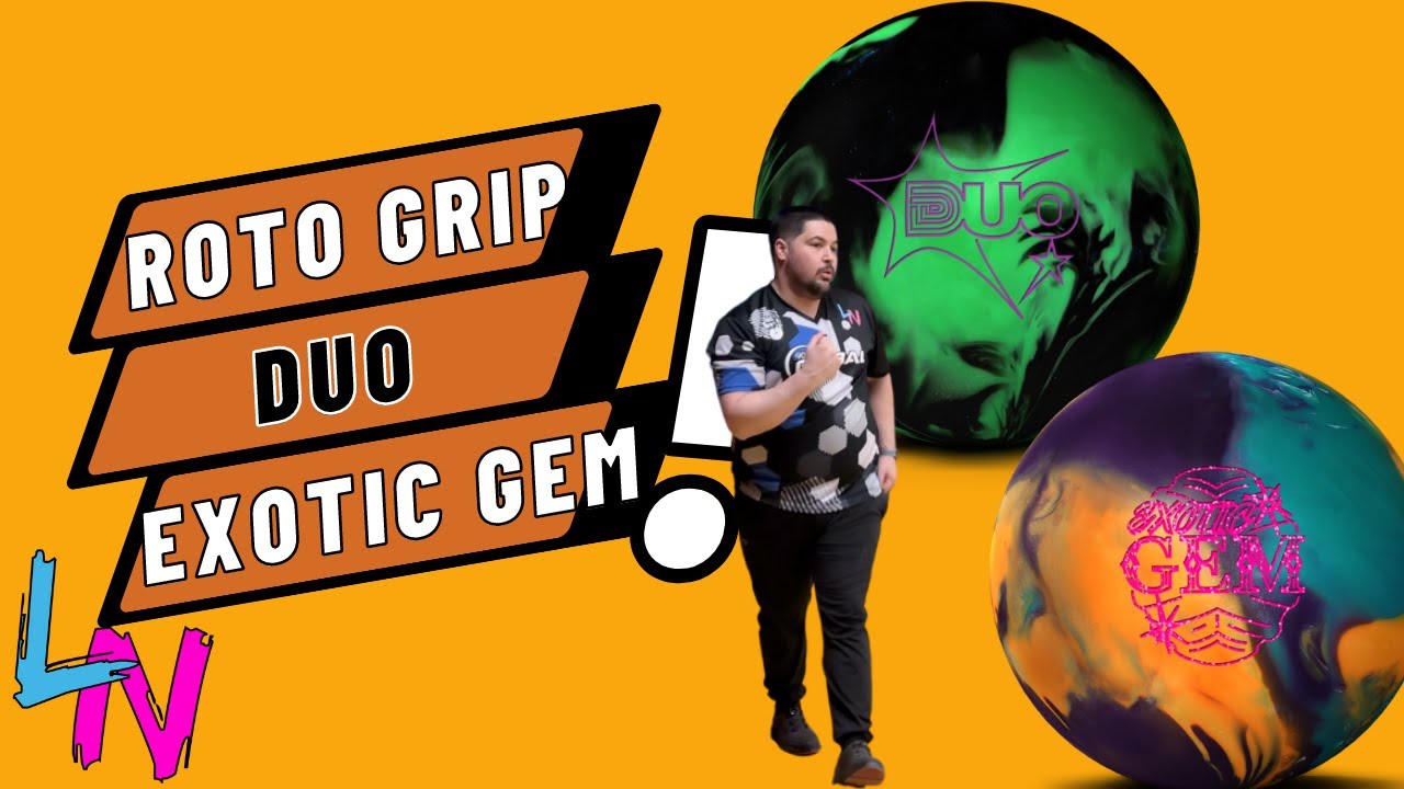 These Two Bowling Balls Make For A Great One Two Punch! Roto Grip Duo ...