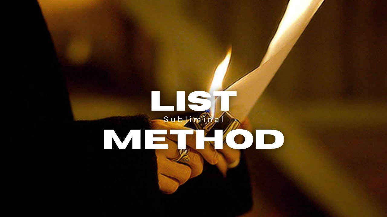 List Method Subliminal | The Law of Assumption - YouTube