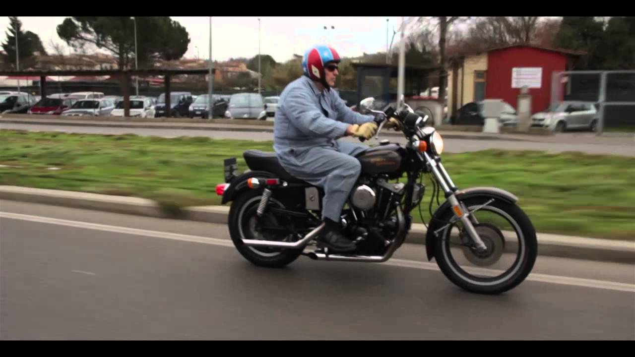 '80 XL 1000 Harley-Davidson Ironhead Sportster Roadster in the street ...
