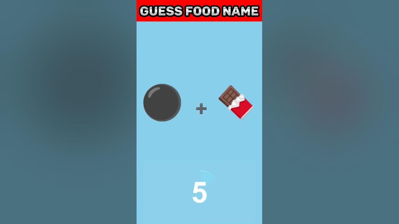 Guess Food name from emoji #shorts - YouTube