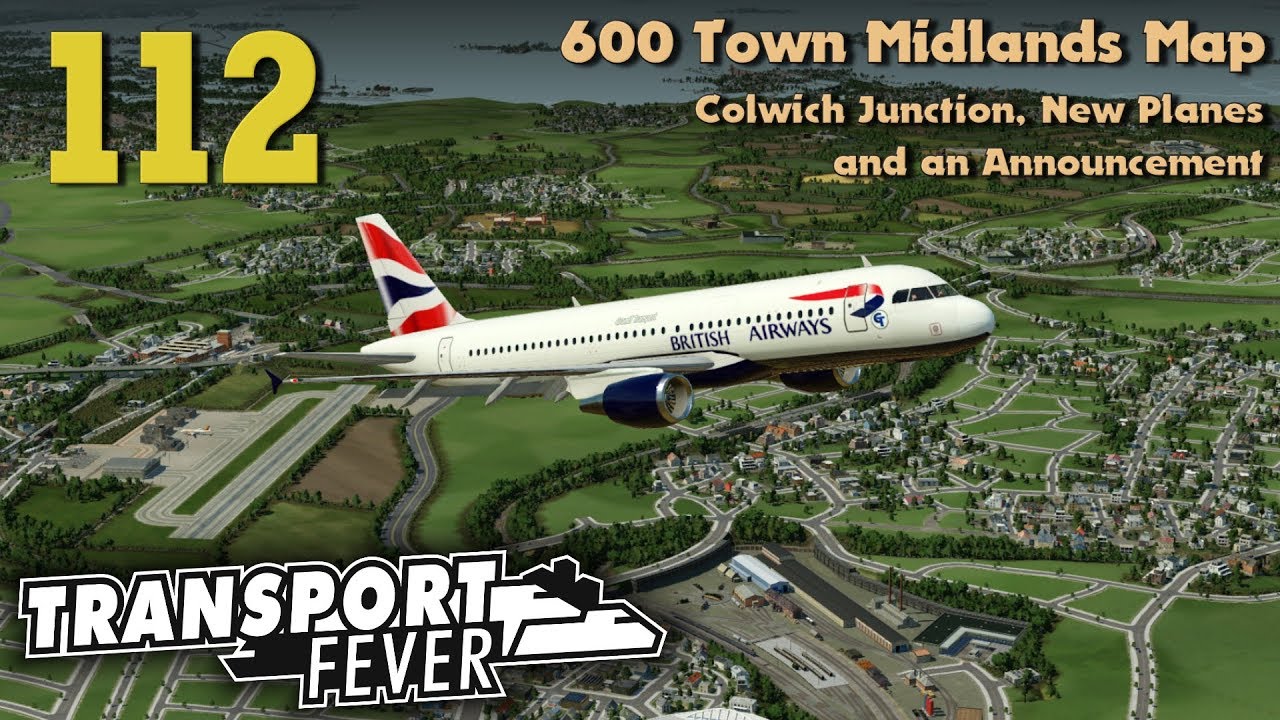 Transport Fever 600 Town Midlands Map #112: Colwich Junction, New ...