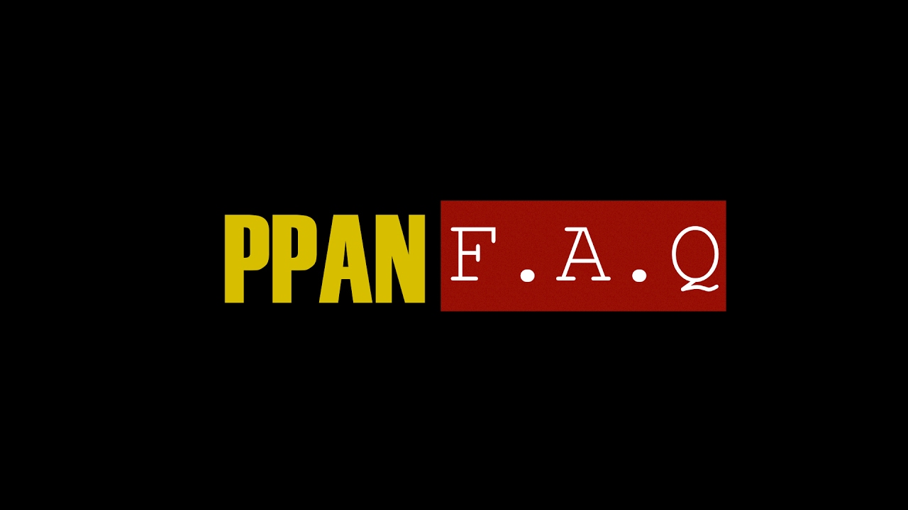 PPAN 2017 Frequently Asked Questions - YouTube