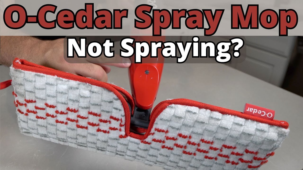 O-Cedar ProMist Max Not Spraying? Fix It in Minutes - YouTube