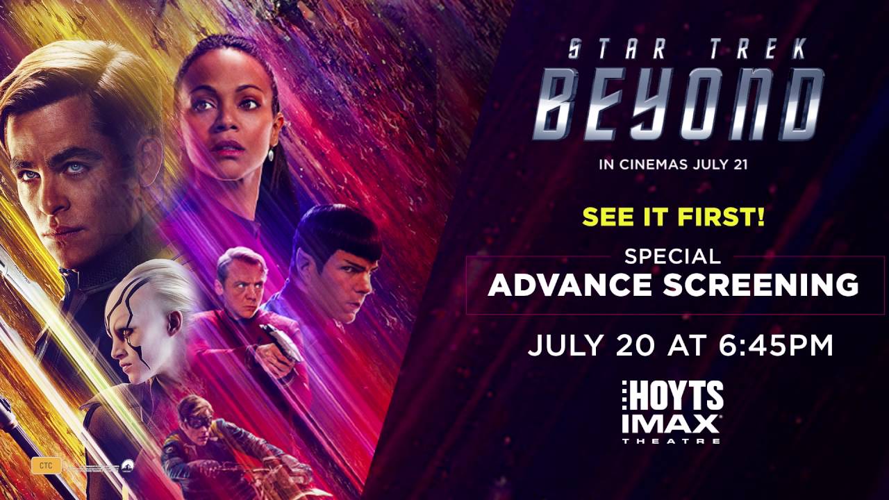 Star Trek Beyond IMAX Advance Screening - YouTube