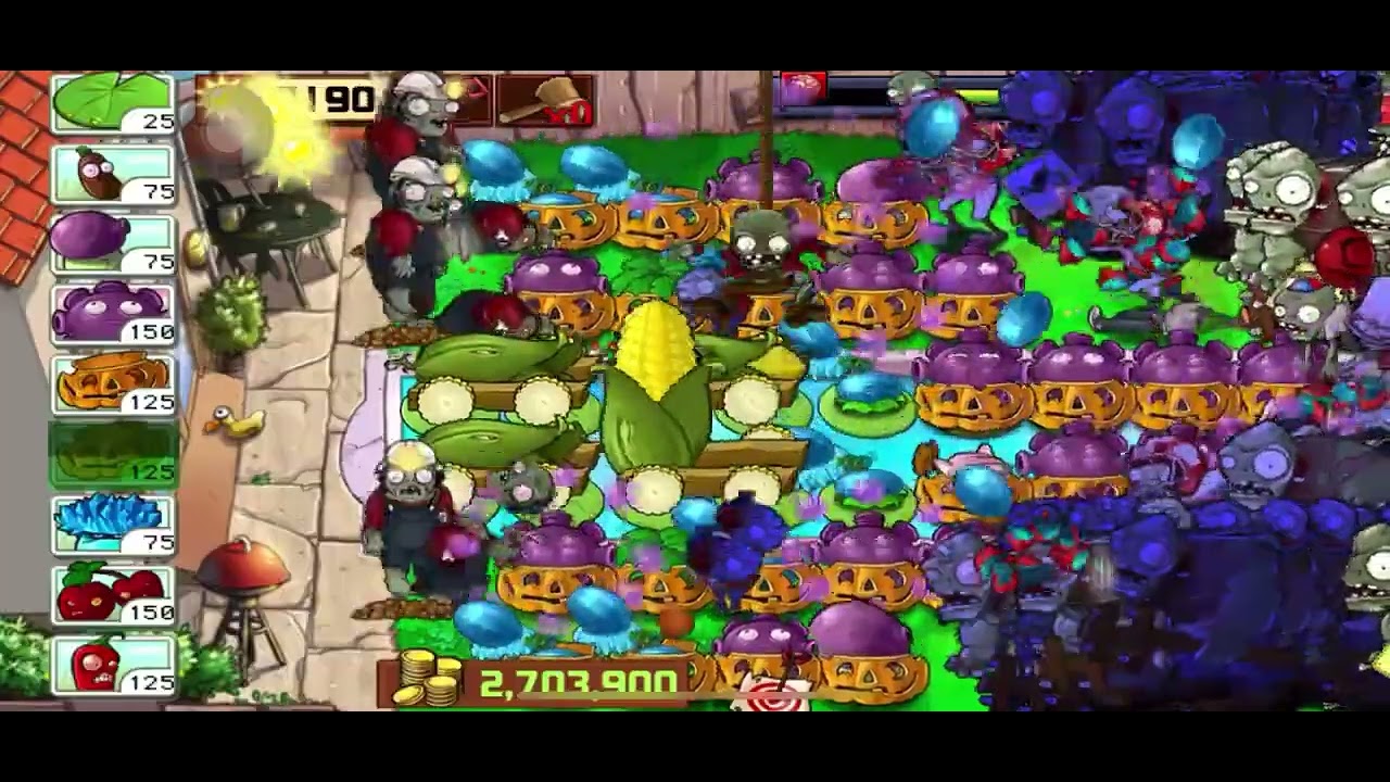 259 Flags 🔥 Plants vs Zombies Last Stand Endless Best Strategy HD - YouTube