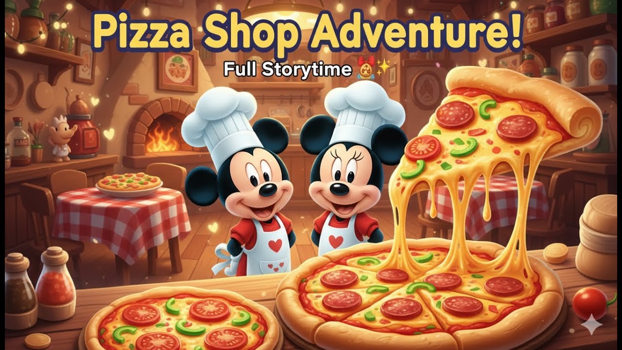 Minnie & Mickey’s Pizza Shop Adventure | Full 45-Minute Disney Kids ...