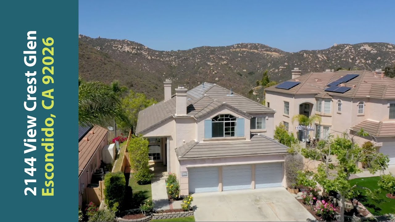 2144 View Crest Glen Escondido 92026 - Home for sale Escondido - YouTube
