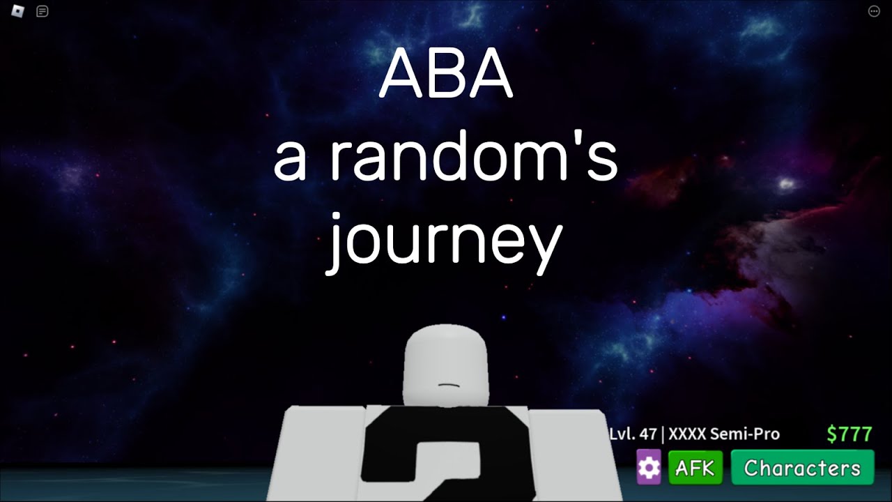 A Random's Journey | ABA - YouTube