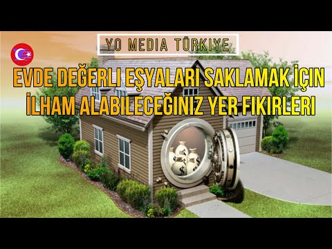 Evde Değerli Eşyaları Saklamak İçin İlham Alabileceğiniz Yer Fikirleri