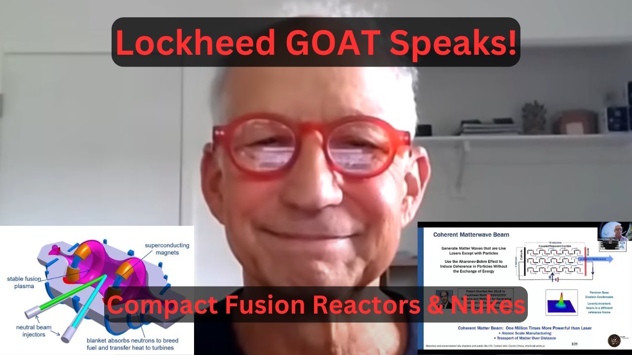 Charles Chase SPEAKS Lockheed Martin & Compact Fusion Reactor - YouTube