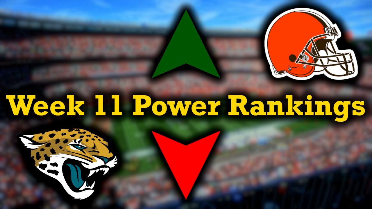 A NEW TEAM ENTERS THE ARENA??? | NFL Week 11 Power Rankings! - YouTube